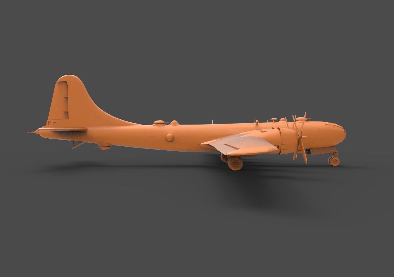 B - 29 3D model 3D printable | CGTrader