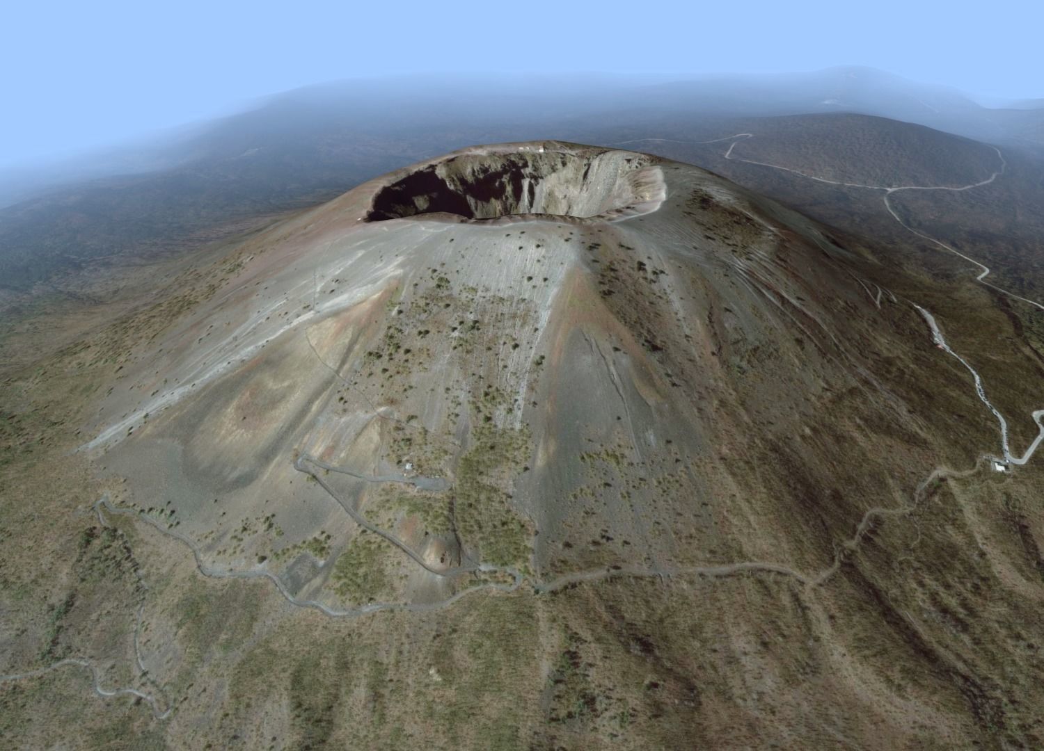 Volcano Mountains - Mount Vesuvius 3D model | CGTrader