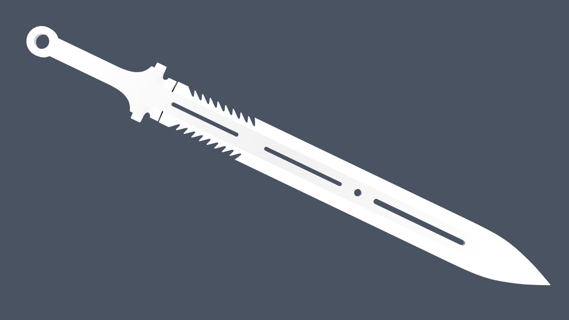Ninja Sword 3D model | CGTrader