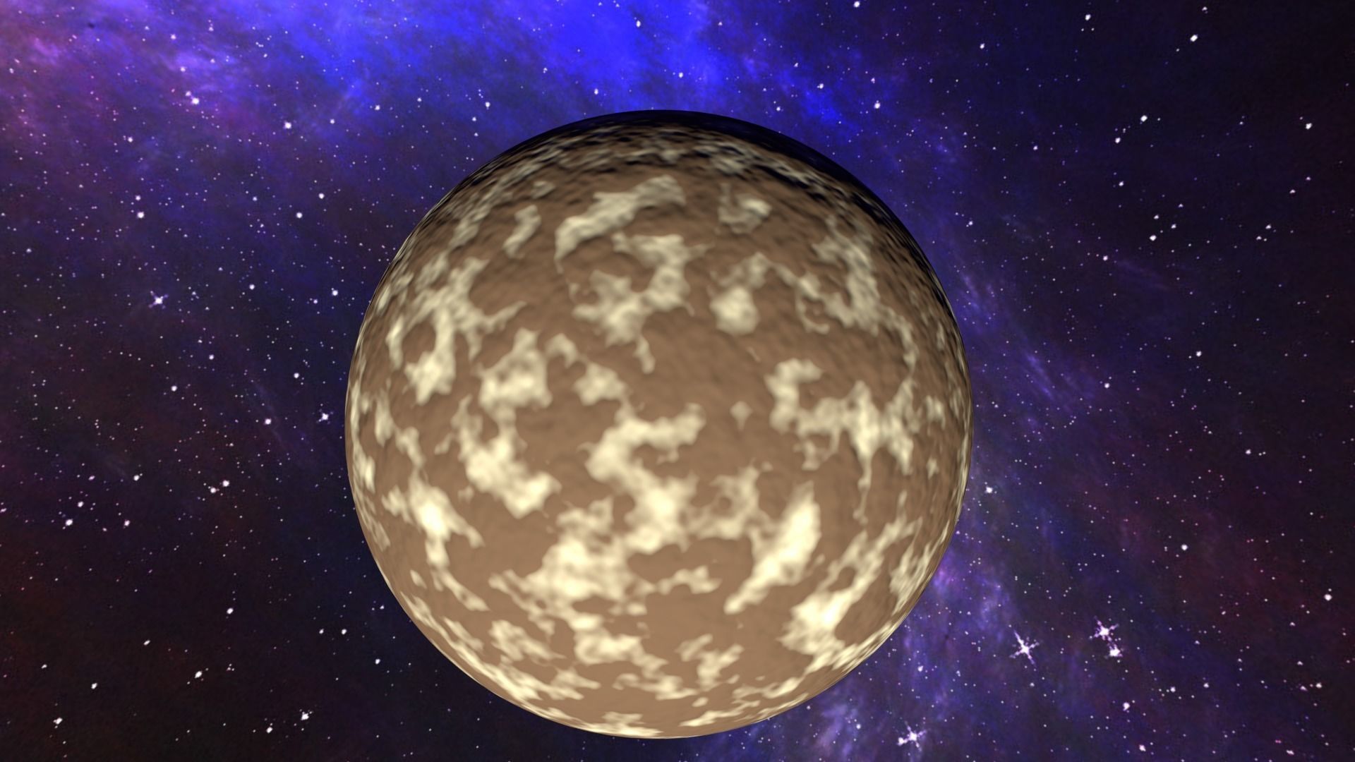 Brown Planet 3 3D model | CGTrader