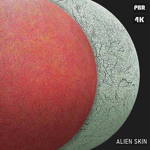 PBR Aline Skin Texture | CGTrader