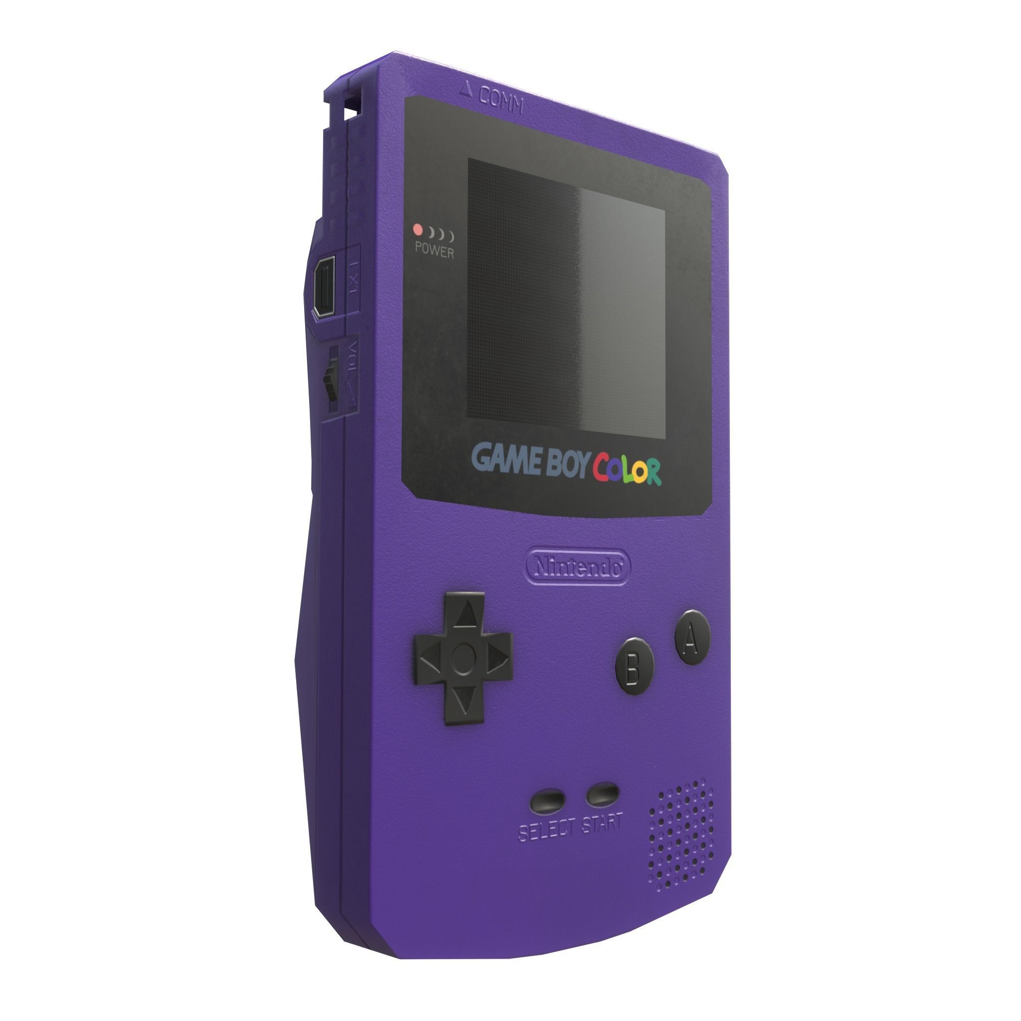3D model Gameboy color - 5 original colours - game - VR - AR VR / AR ...