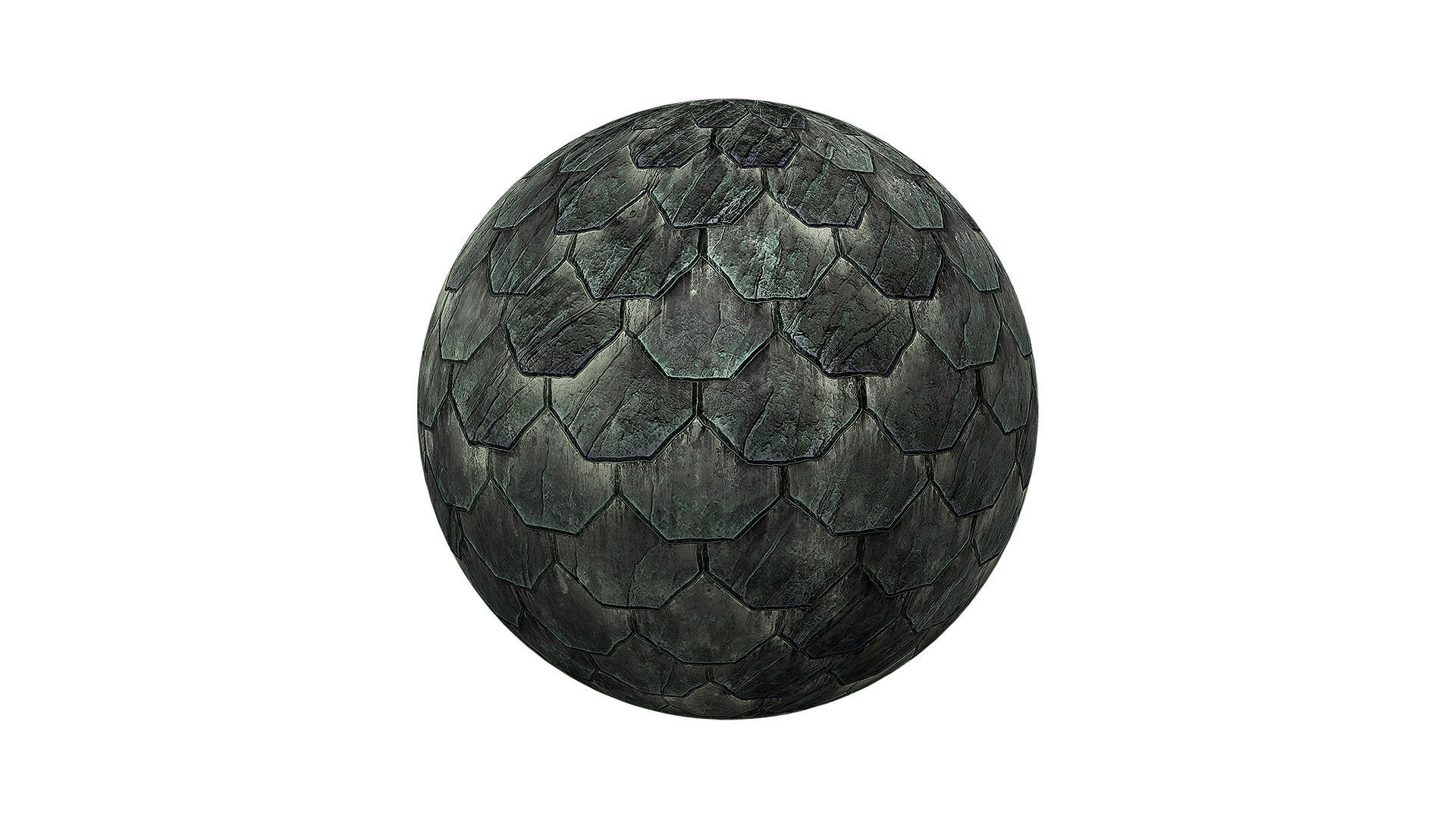 PBR Stylized Roofing Tile Texture | CGTrader