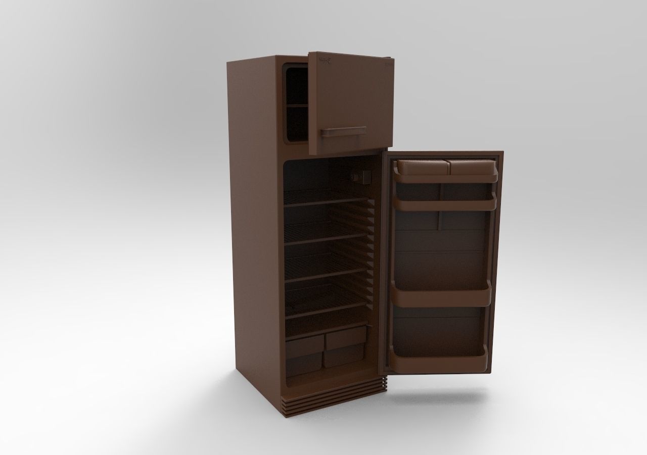 refrigerator mod2 3D print model | CGTrader