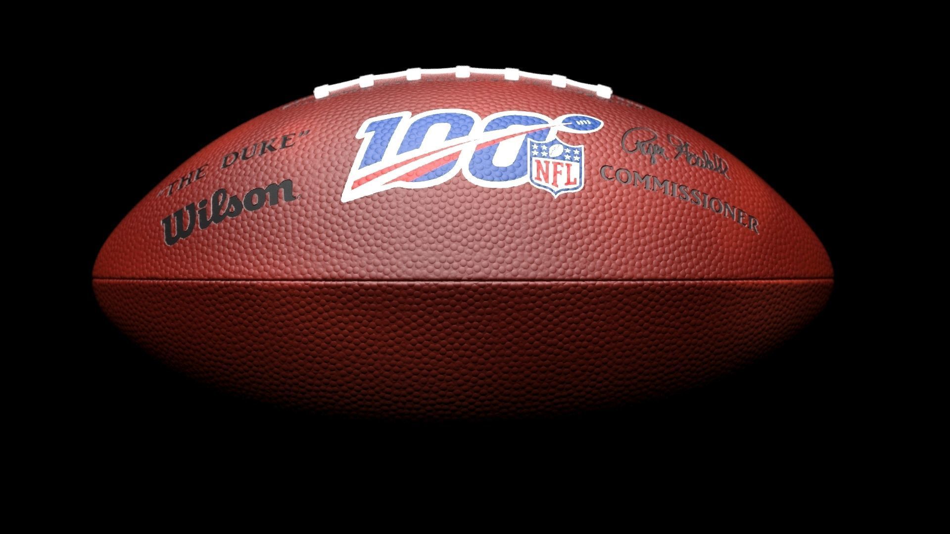 NFL football The Duke 100 3D model | CGTrader