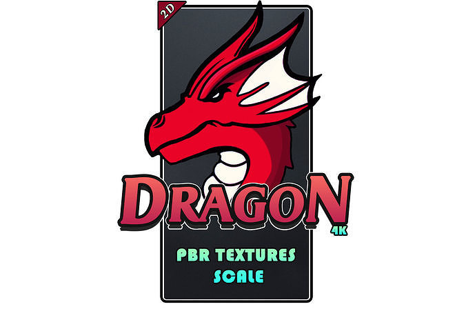DRAGON PBR Scale Texture | CGTrader