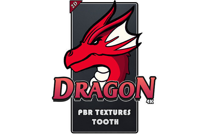 DRAGON PBR Tooth Texture | CGTrader