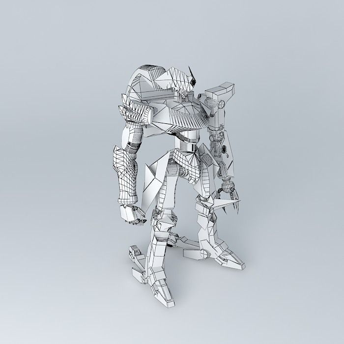 Gekka Pre-Production Test Type free 3D model | CGTrader