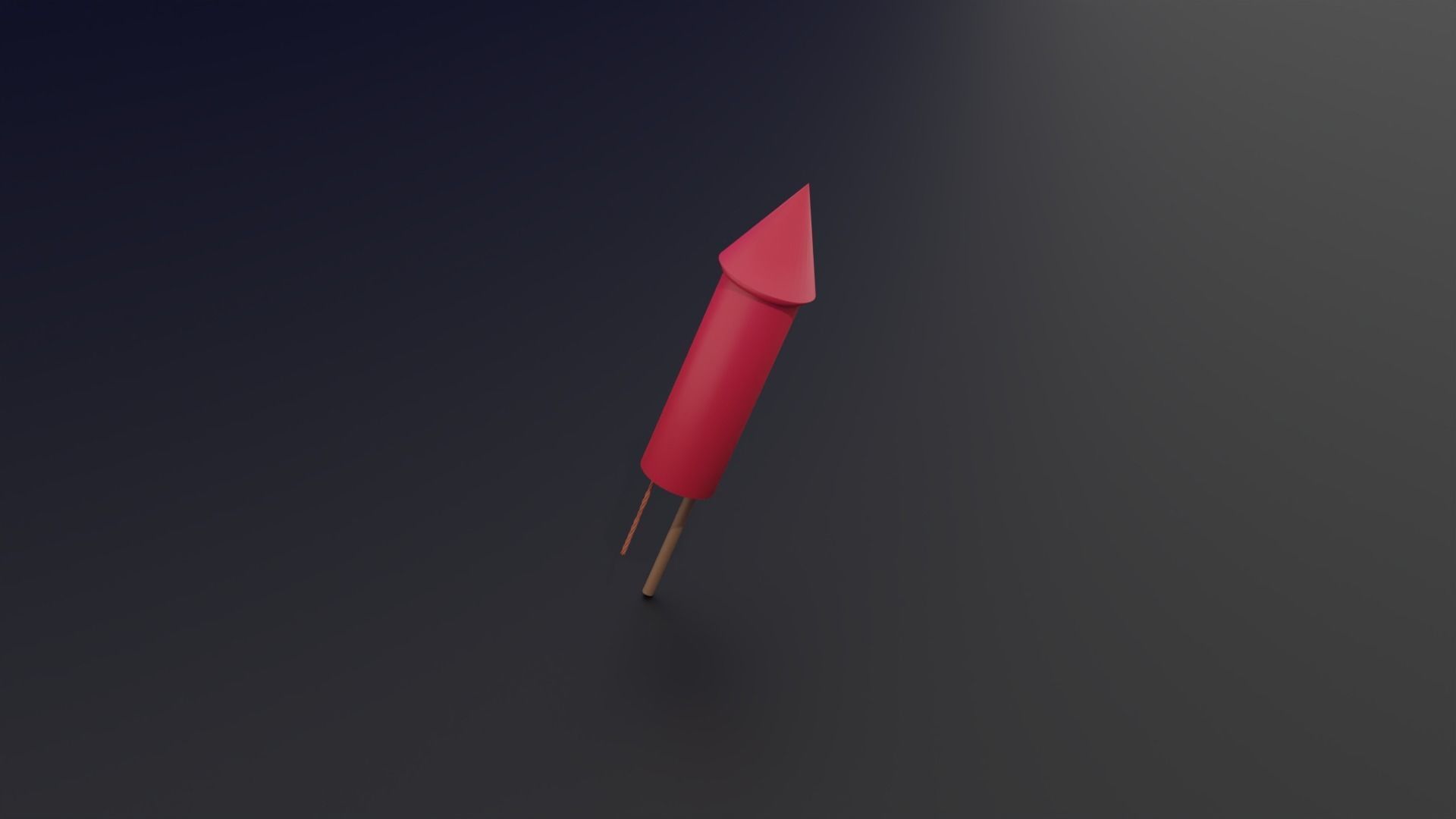 Firework free 3D model | CGTrader