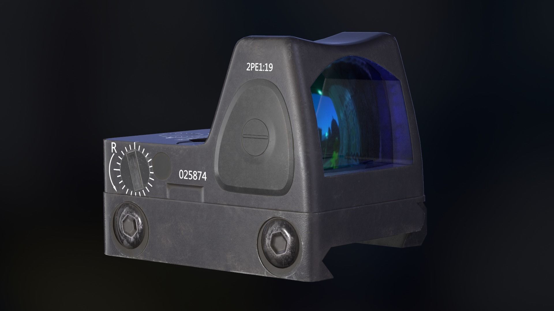 3D model Weapon Attachments - Vol 01 - UE4 Game Ready VR / AR / low ...