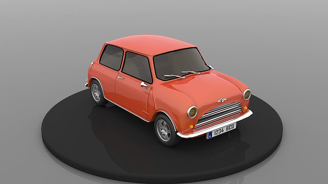 Austin Mini 1967 Car 3d Model 3D model | CGTrader