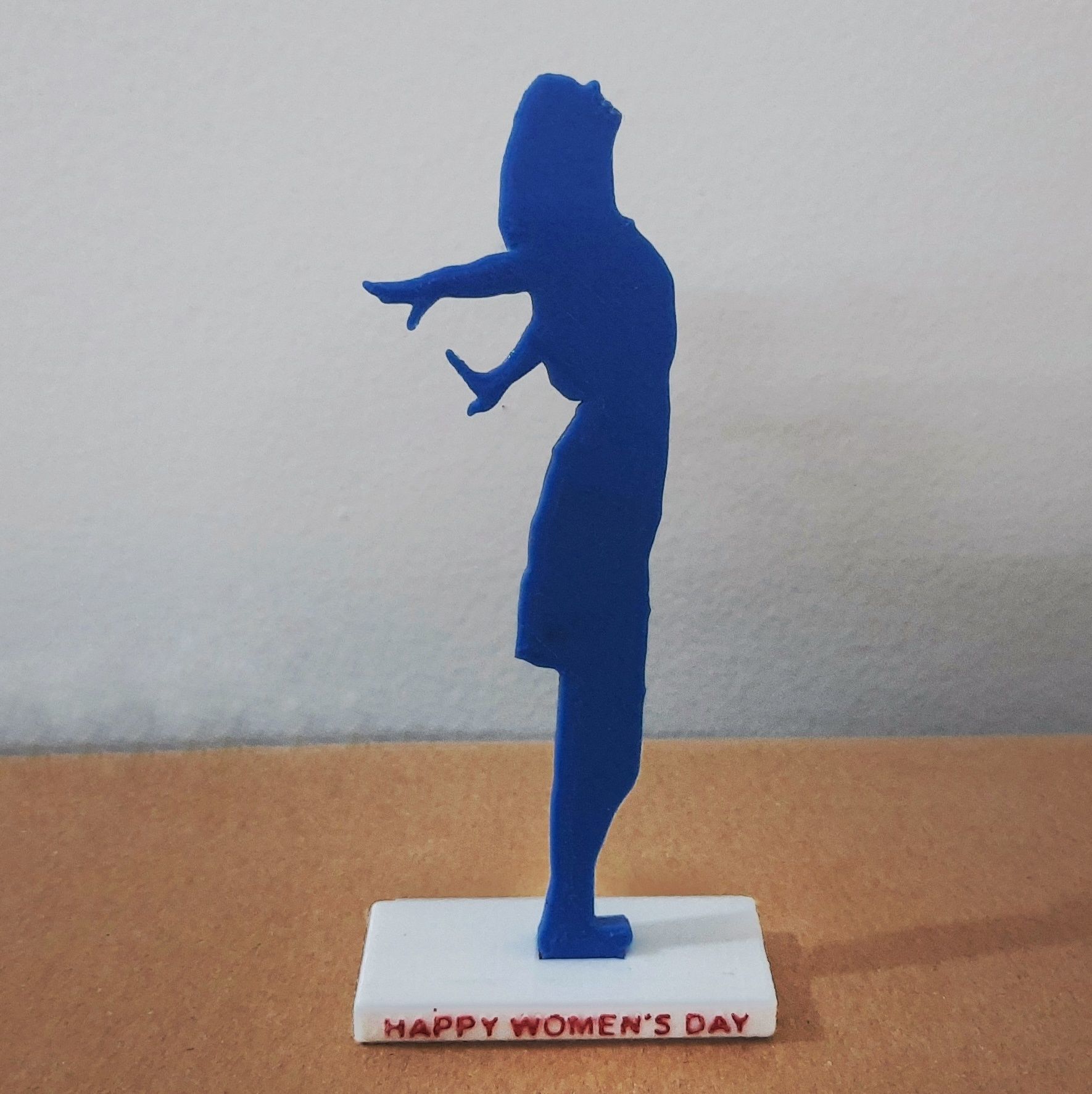 International Womens Day Statue 3D model 3D printable | CGTrader