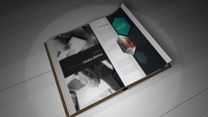 3D model Animated Book - Page Turn VR / AR / low-poly | CGTrader