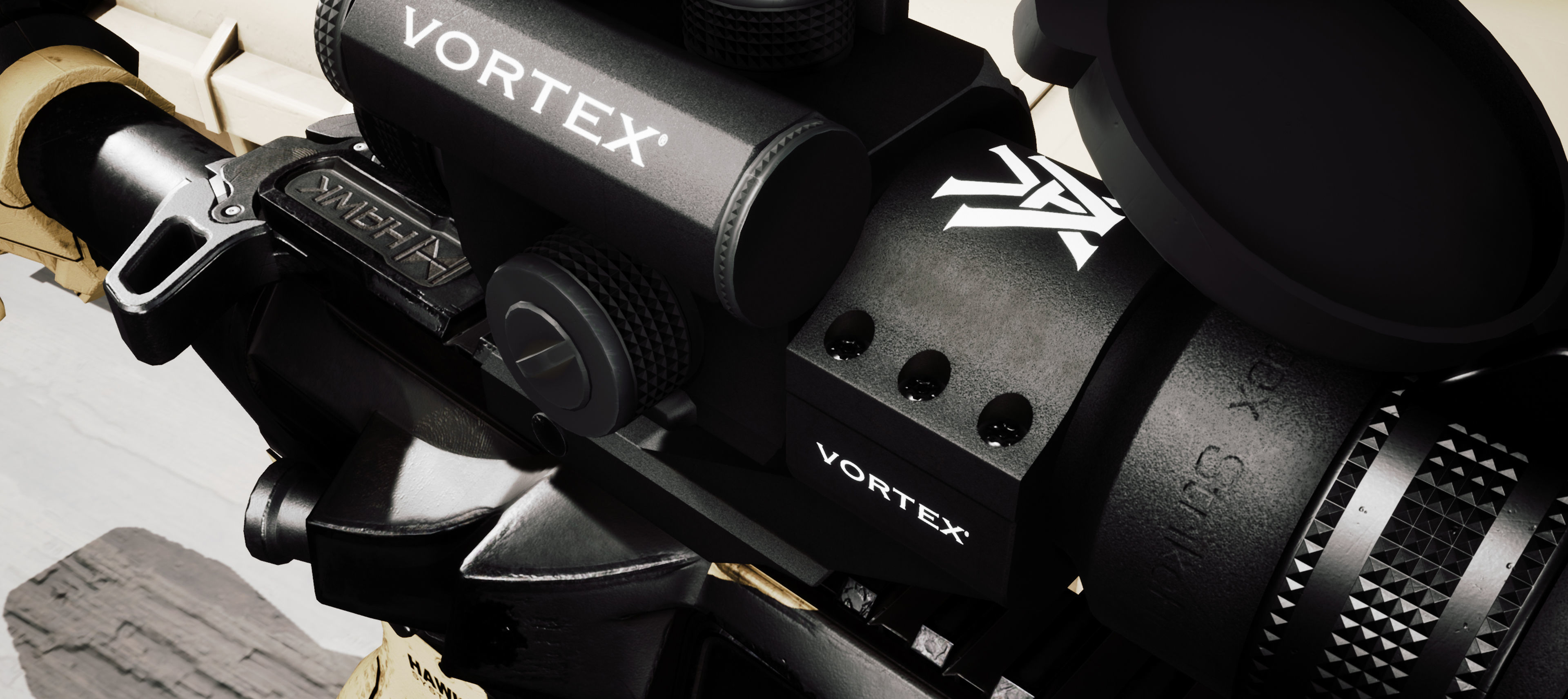 3D model Vortex StrikeFire II - Game Ready VR / AR / low-poly | CGTrader