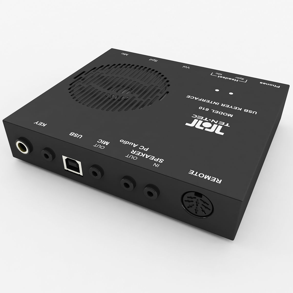 USB Keyer Audio Interface 3D model | CGTrader