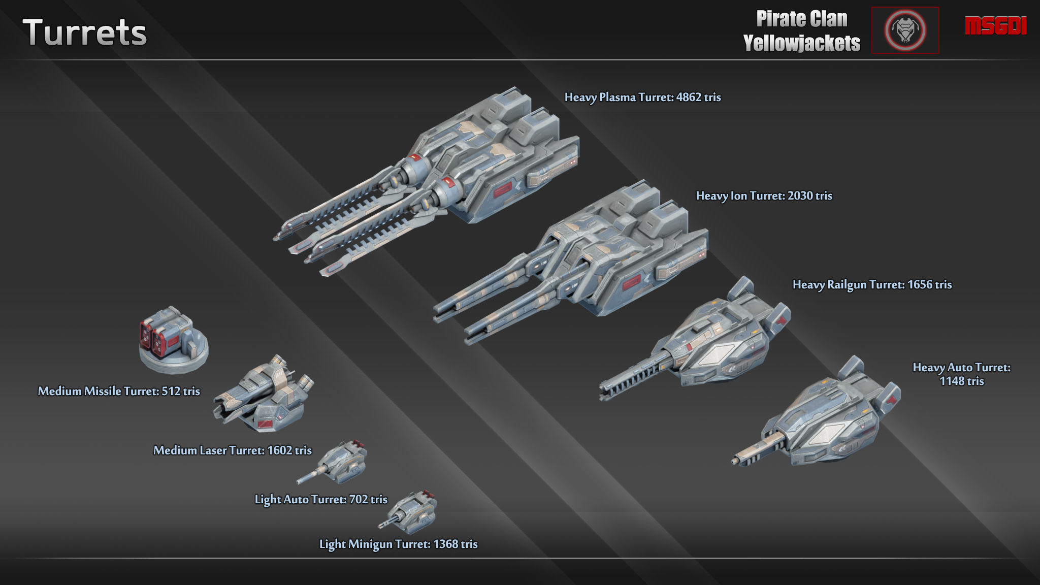 3D model Spaceship Lancer Battlecruiser VR / AR / low-poly | CGTrader