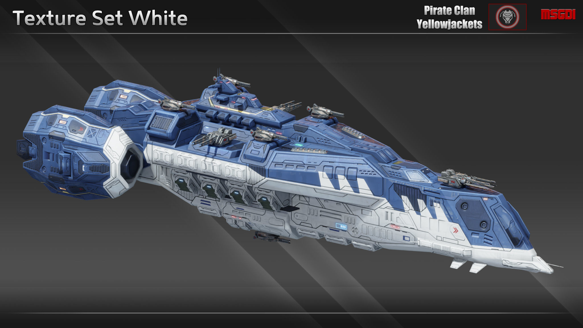 3D model Spaceship Lancer Battlecruiser VR / AR / low-poly | CGTrader