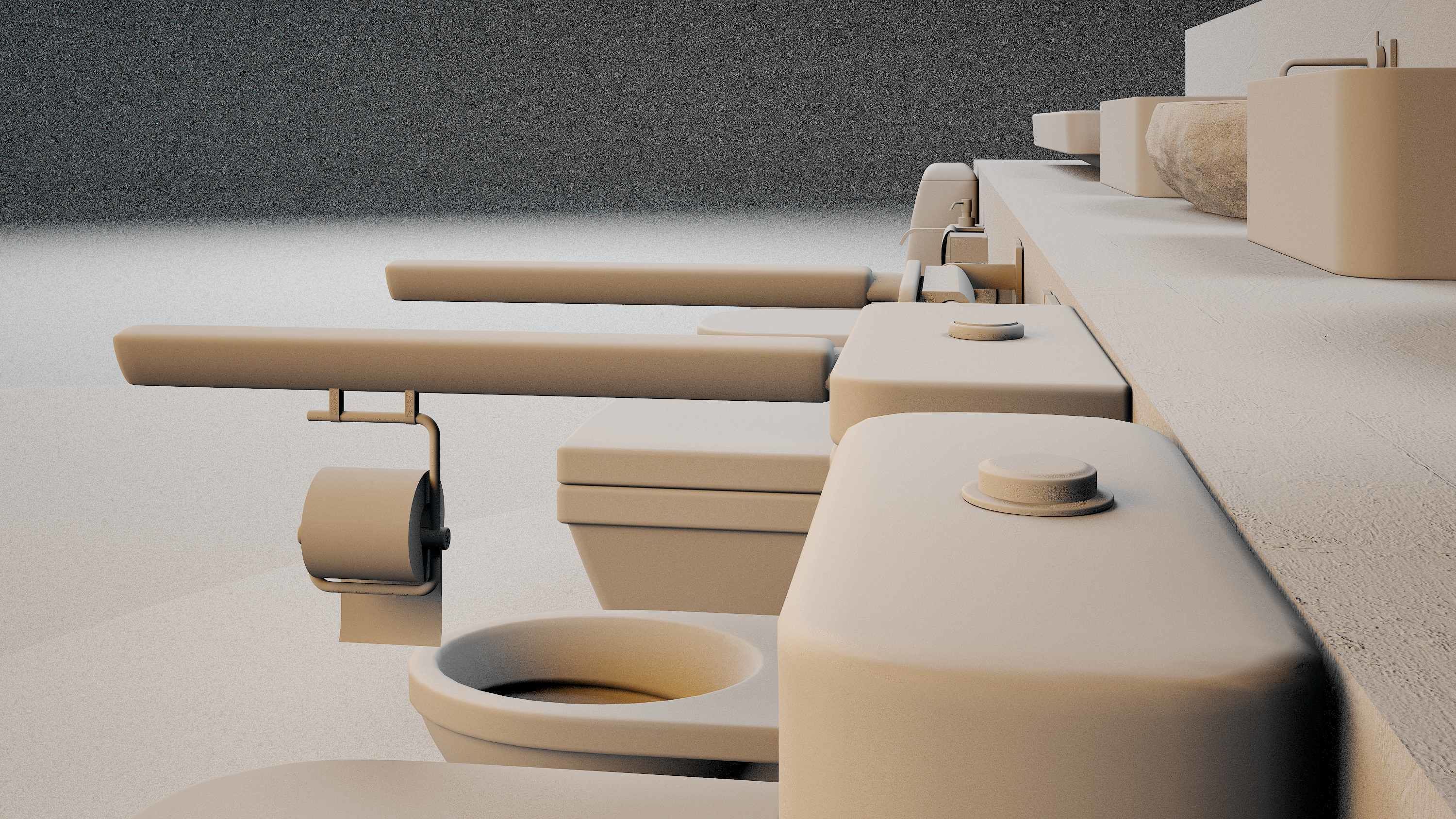 Render ready vray Toilet commodo 3d model 3D model | CGTrader