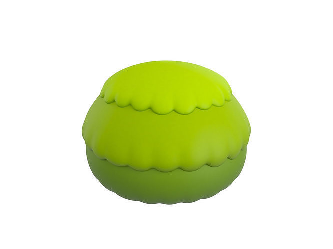 Cartoon Bush 3D model | CGTrader