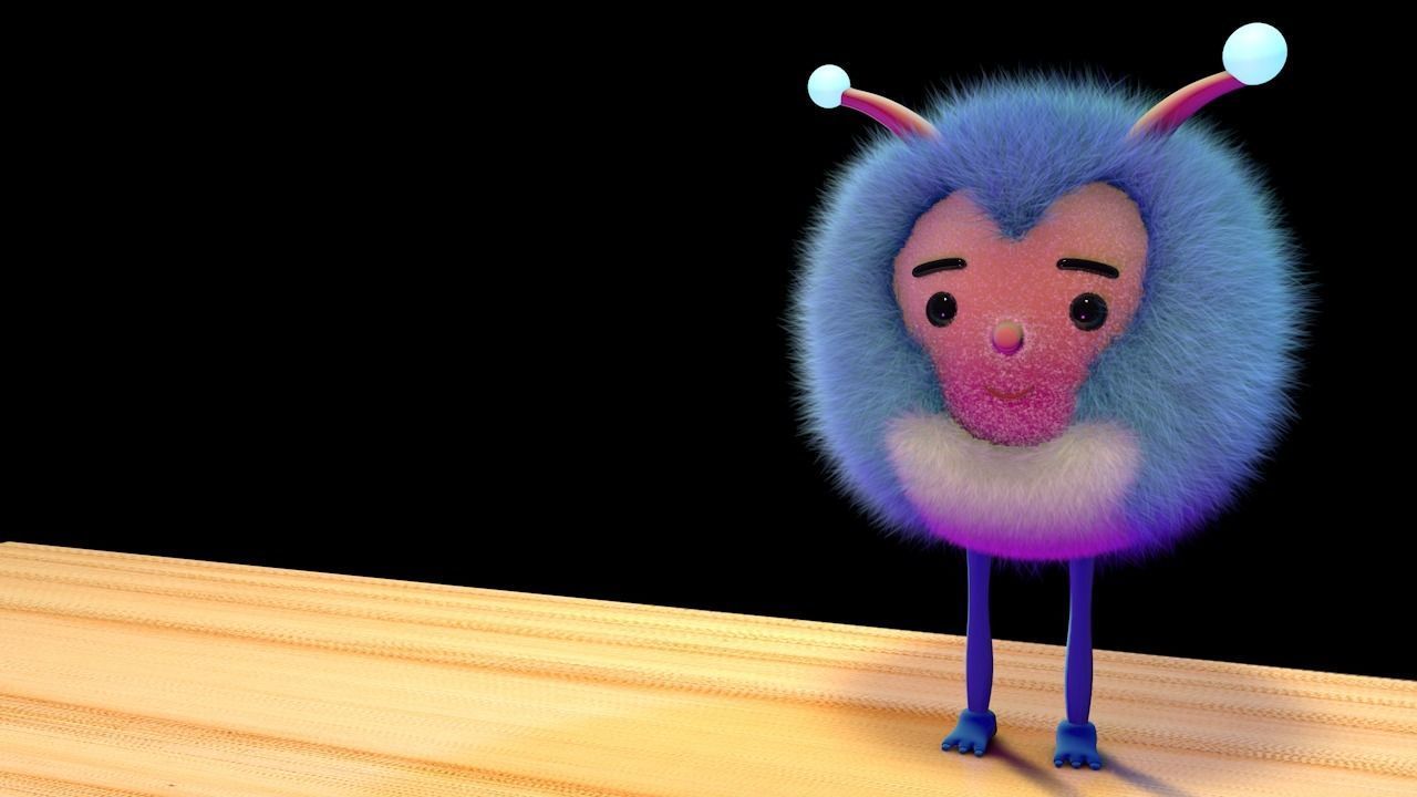 Hairy Character 3D model 3D printable | CGTrader