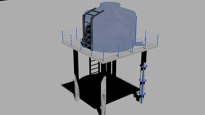 Water Tank 3D model | CGTrader