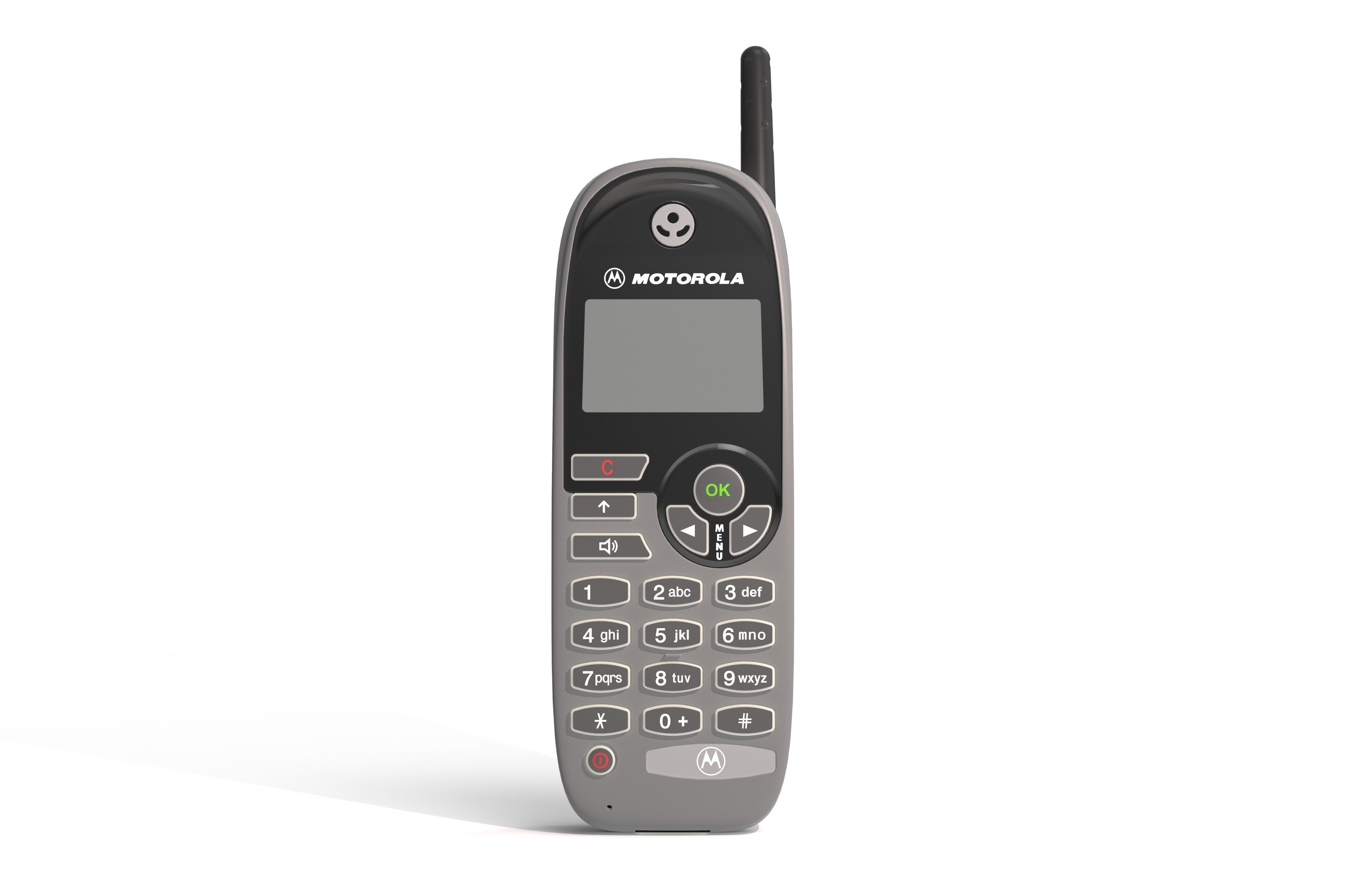 Motorola m3788e 3D model | CGTrader