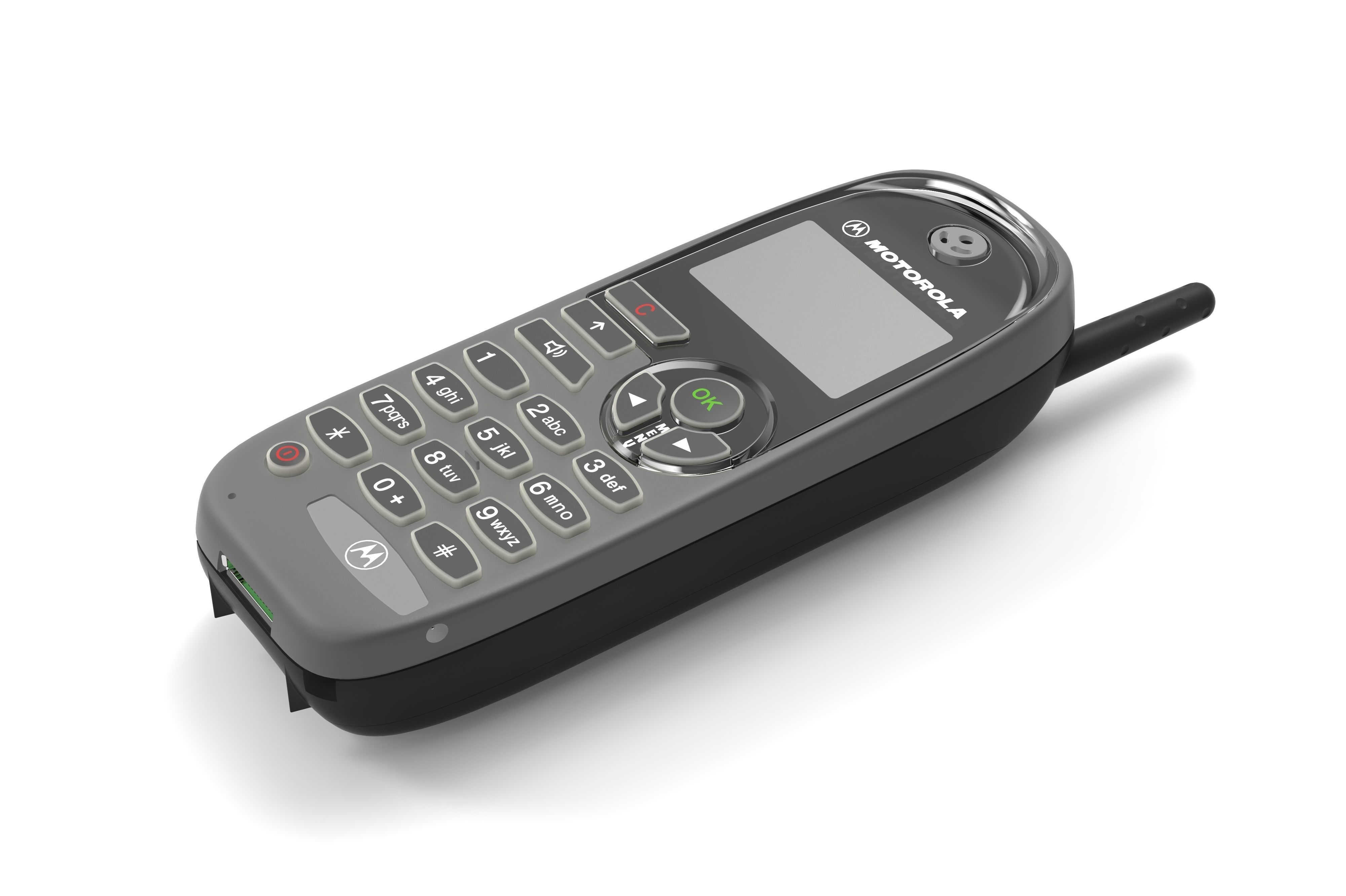 Motorola m3788e 3D model | CGTrader