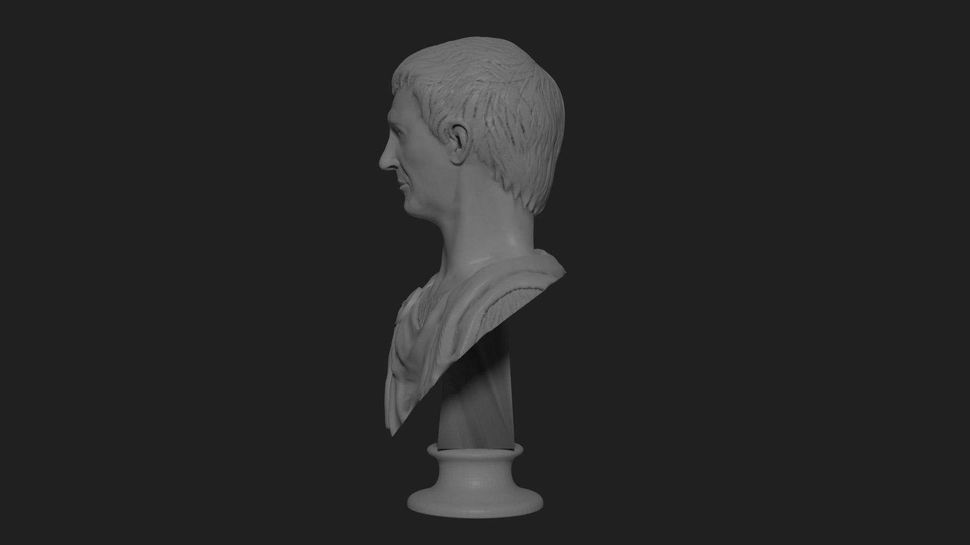 Caesar Claudius 3D model 3D printable | CGTrader
