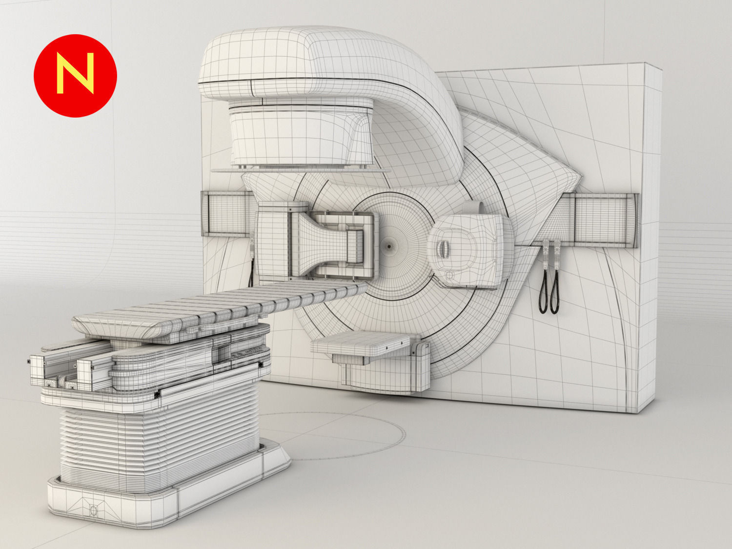 Elekta Infinity Radiotherapy 3D model | CGTrader
