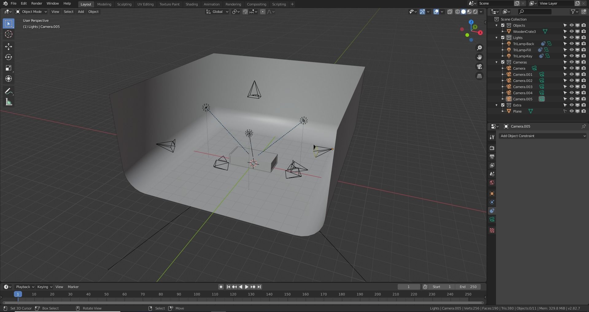 3D model Low Poly Wooden Crate 3 VR / AR / low-poly | CGTrader