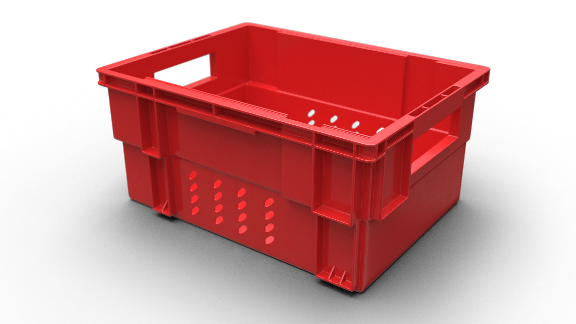 Stack and Nest Container - Storage 3D model | CGTrader