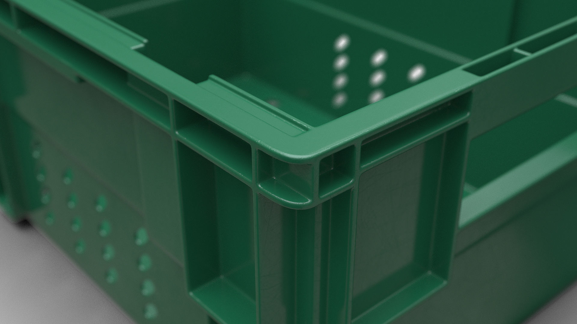 Stack and Nest Container - Storage 3D model | CGTrader