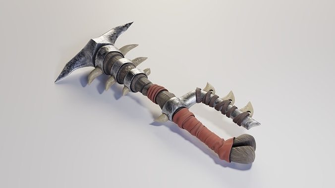 Orc Mace 3D model | CGTrader
