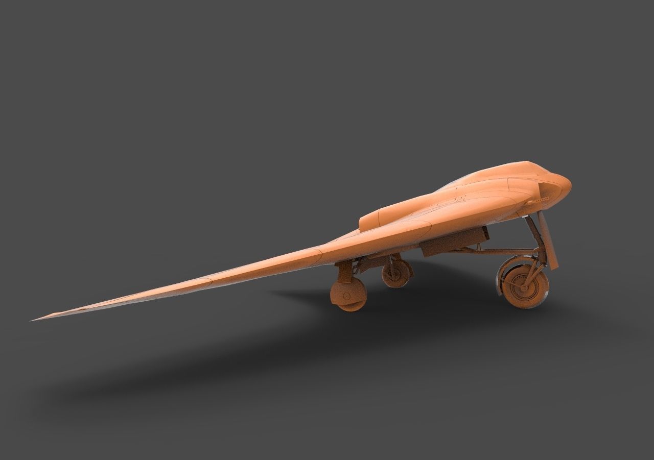 Horten Ho 229 3D model 3D printable | CGTrader