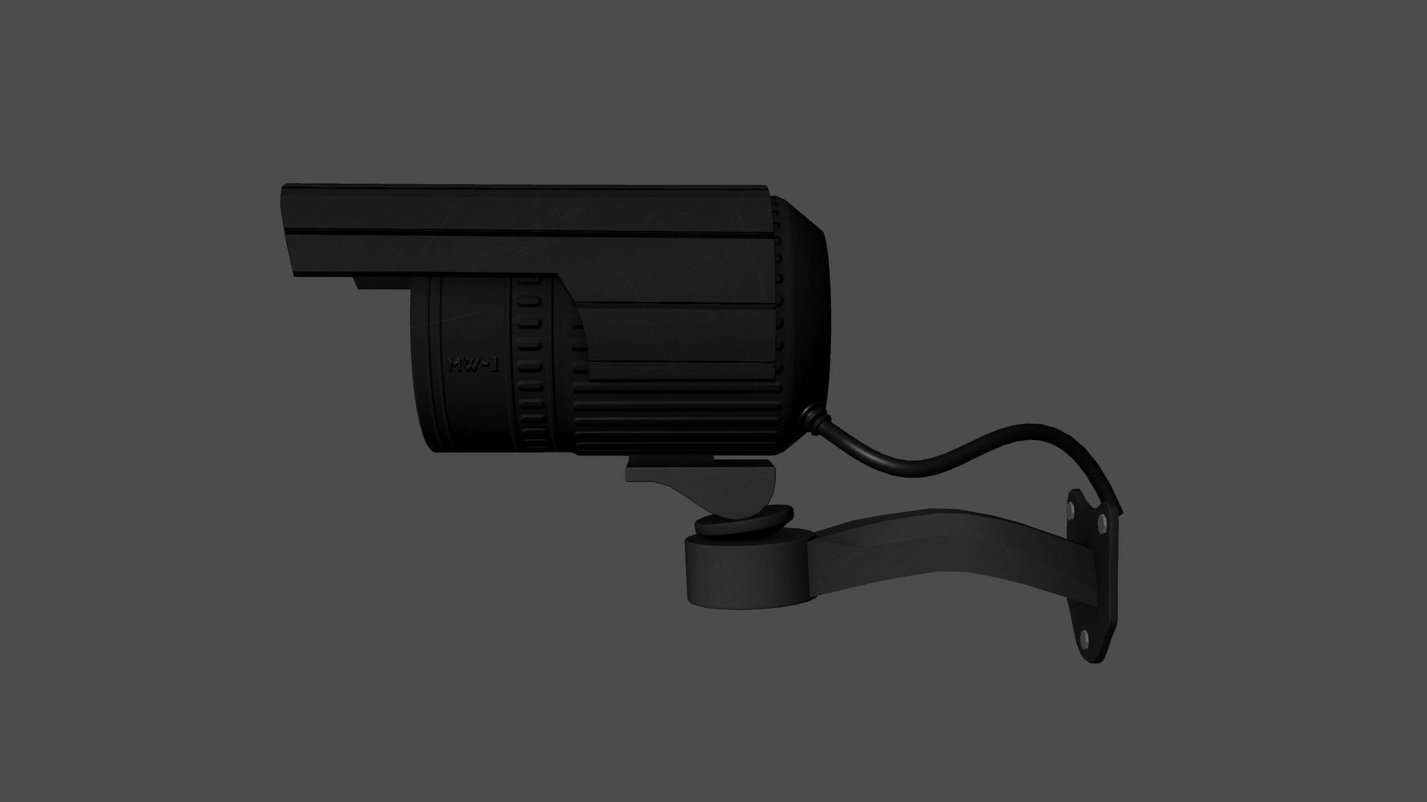 Security Camera free 3D model | CGTrader