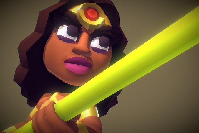 3D model DnD Acrobat - Proto Series VR / AR / low-poly rigged | CGTrader