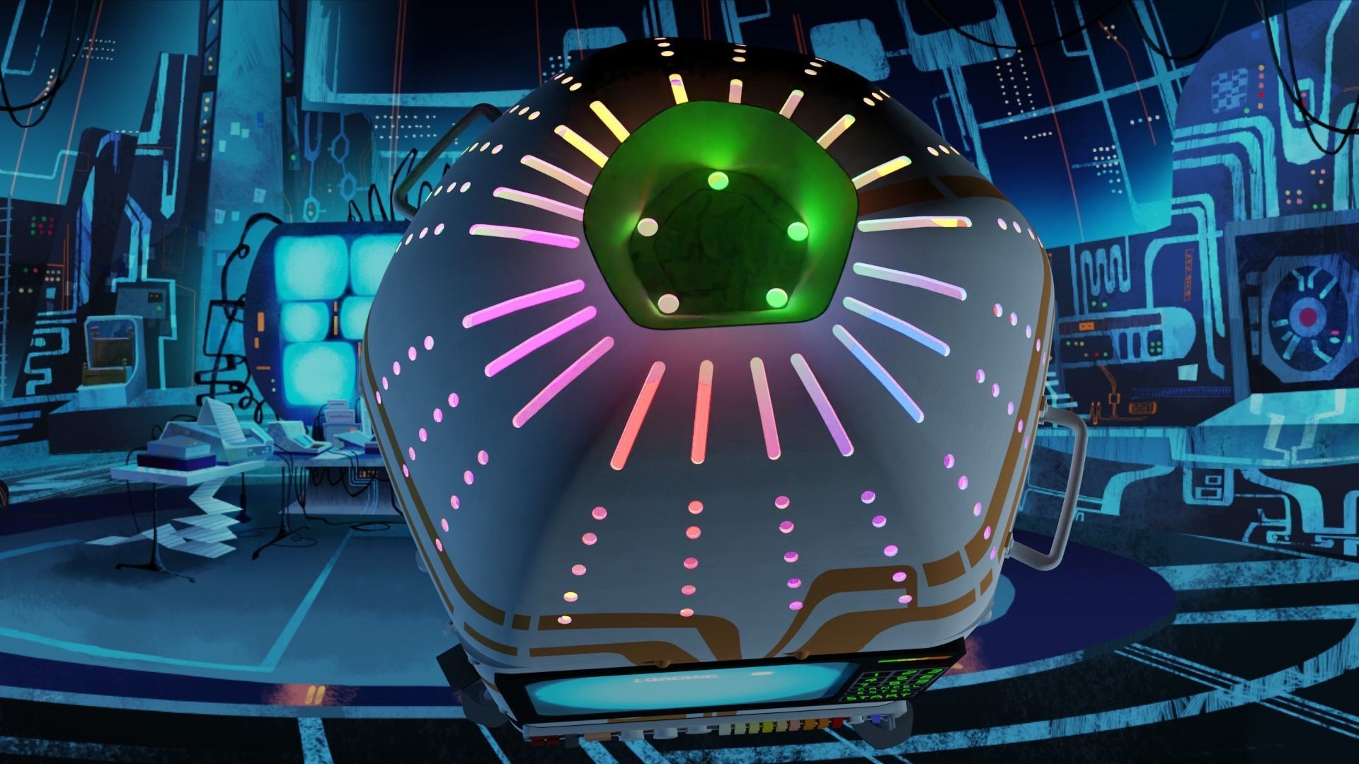 Cloudy With a Chance of Meatballs FLDSMDFR 3D model | CGTrader