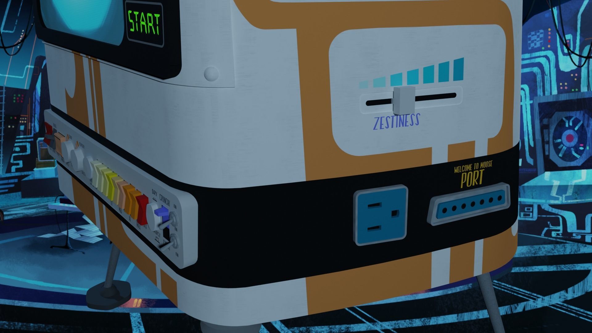 Cloudy With a Chance of Meatballs FLDSMDFR 3D model | CGTrader