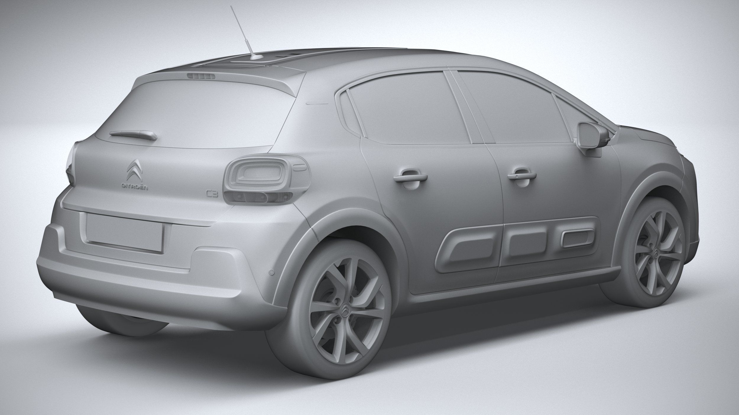 Citroen C3 2020 3D model | CGTrader