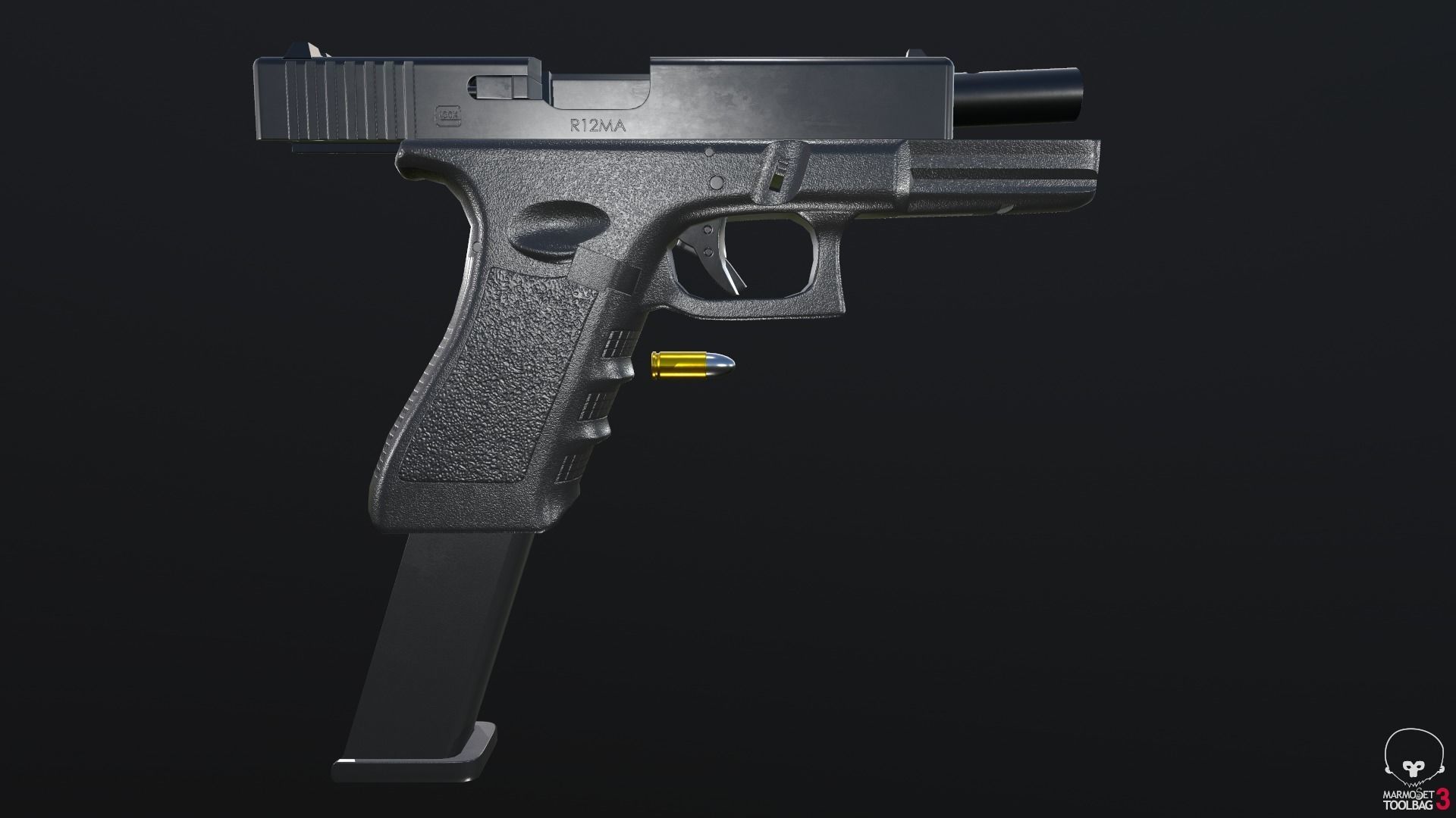 3D model Glock 18C VR / AR / low-poly | CGTrader