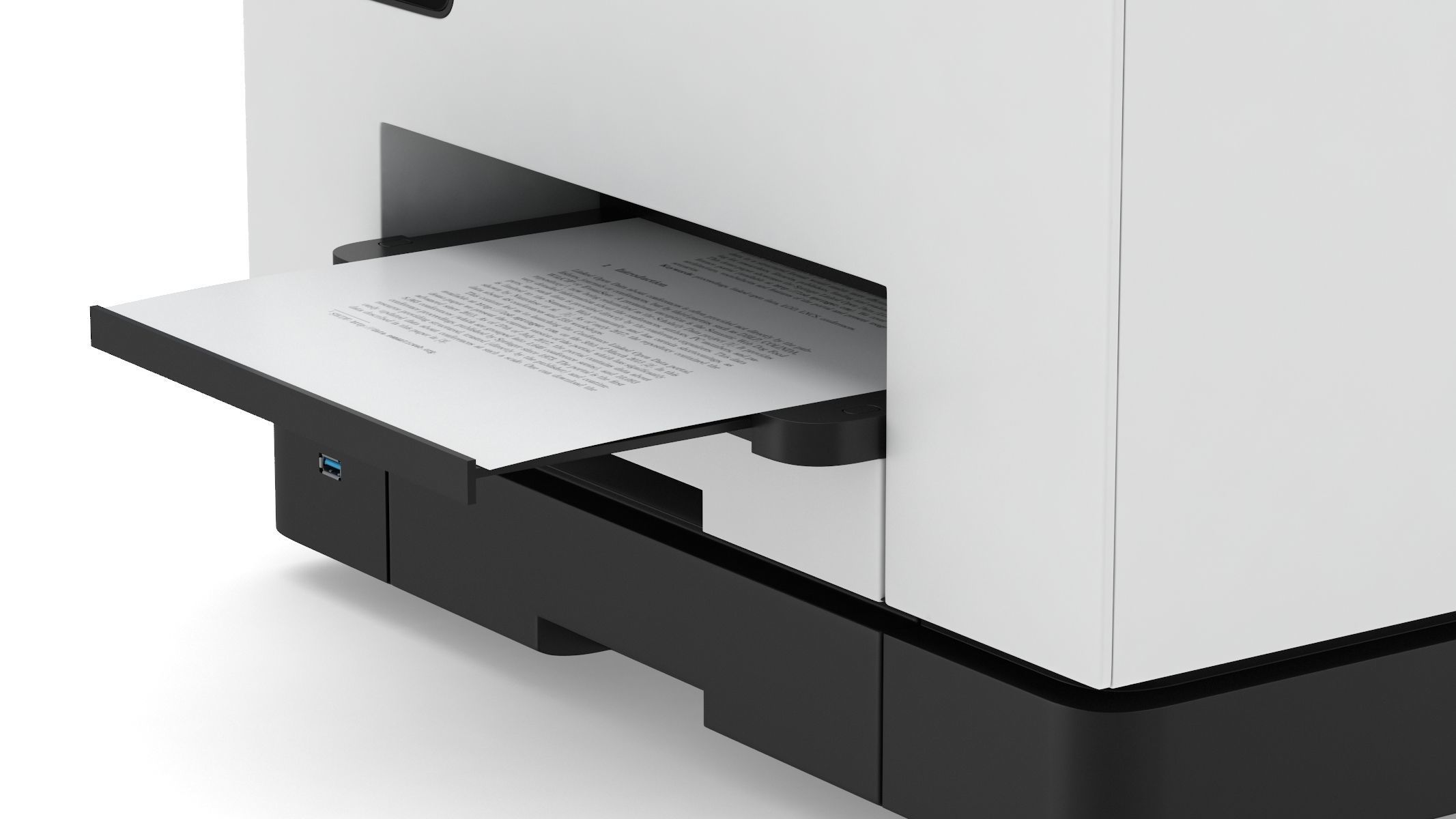 Office Printer 3D model | CGTrader