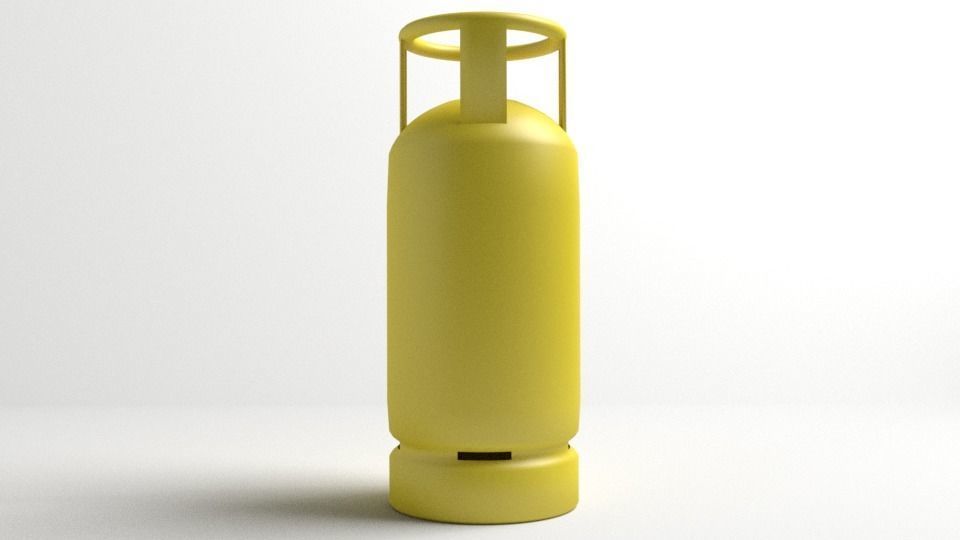 Liquefied Petroleum Gas 12kg 3D model | CGTrader