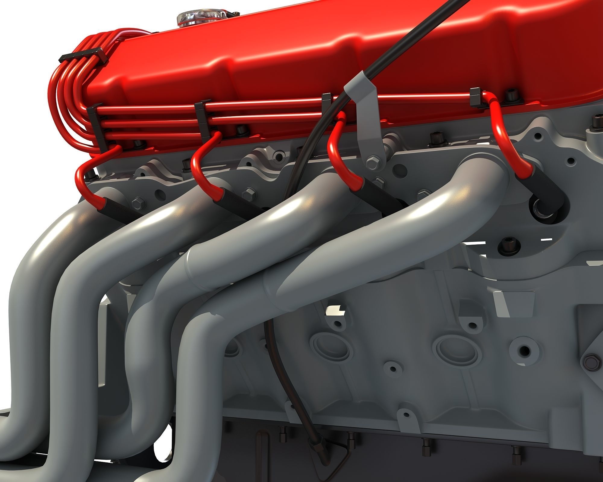 V8 Engine 3D model | CGTrader