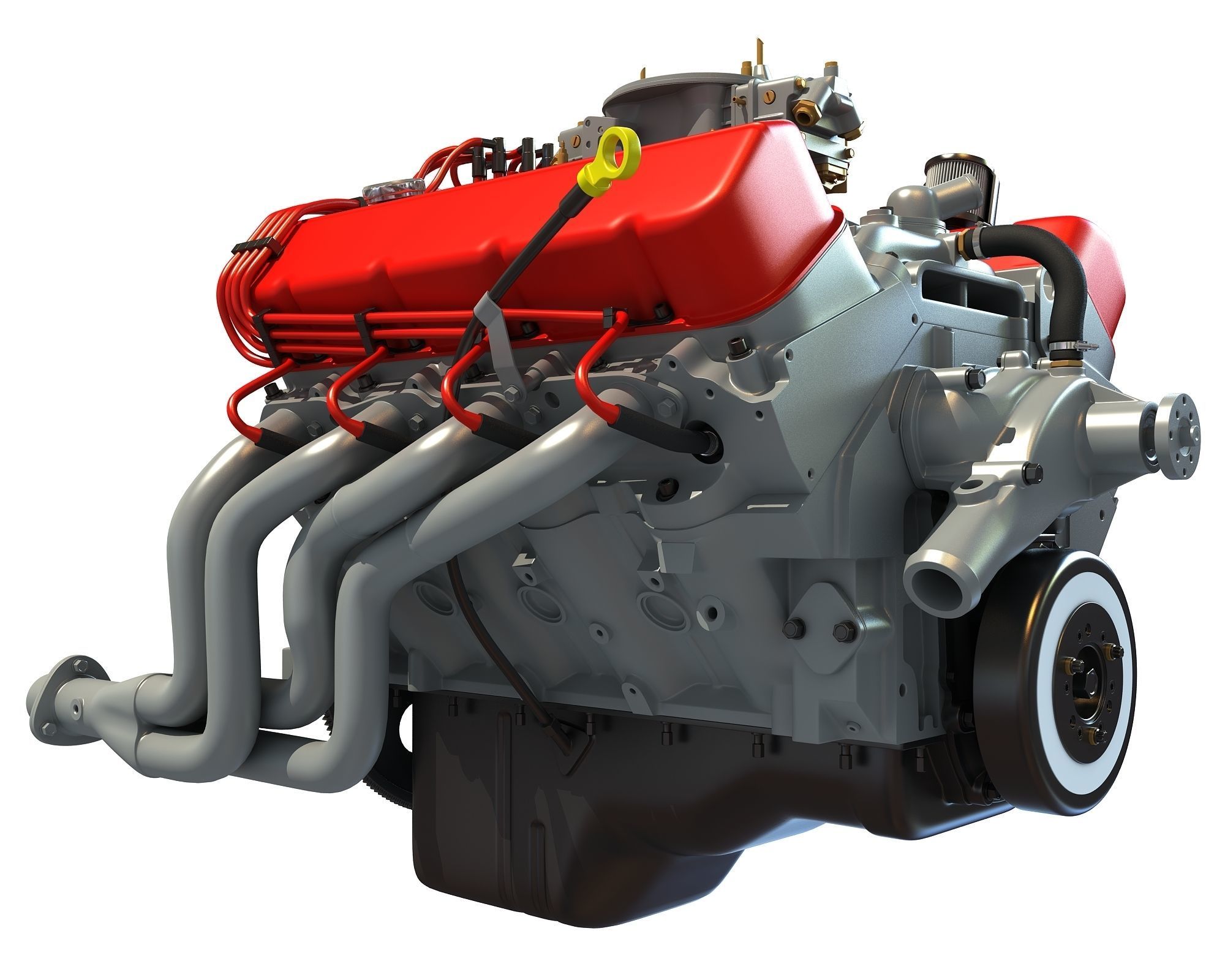 V8 Engine 3D model | CGTrader