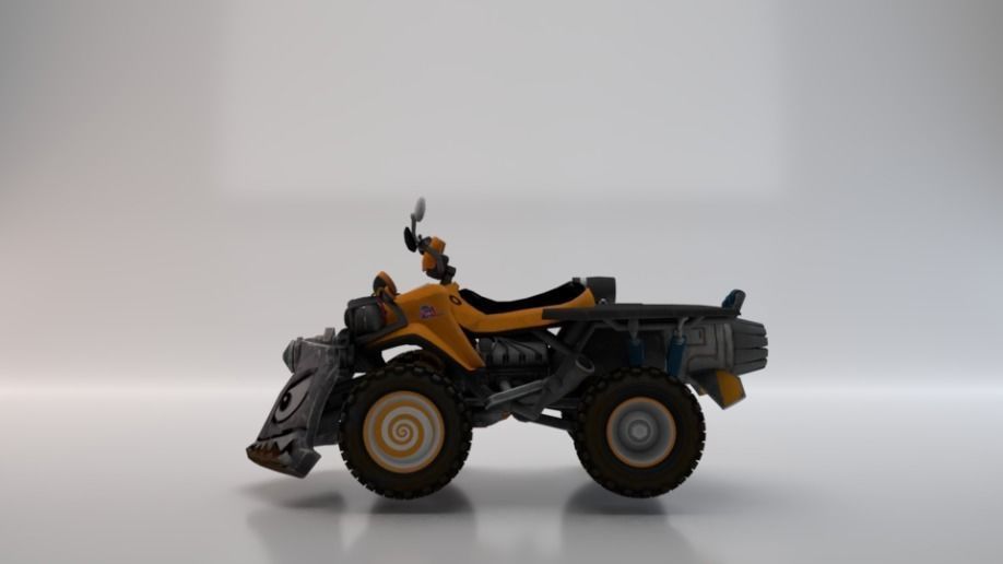 3D model Quad ATV VR / AR / low-poly | CGTrader