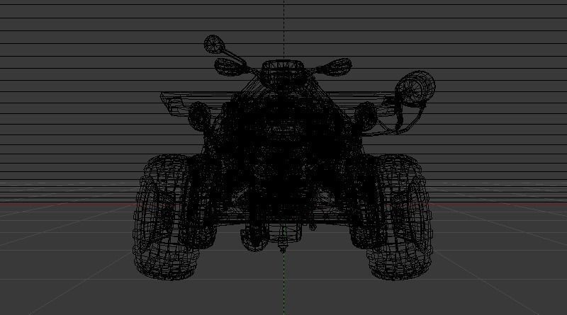3D model Quad ATV VR / AR / low-poly | CGTrader