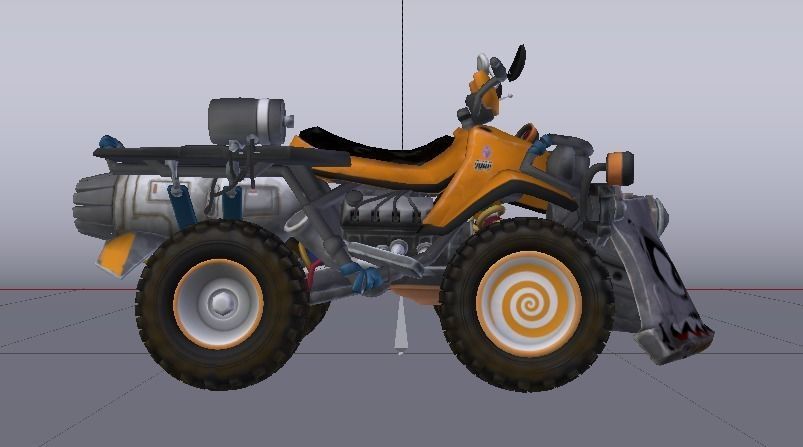 3D model Quad ATV VR / AR / low-poly | CGTrader