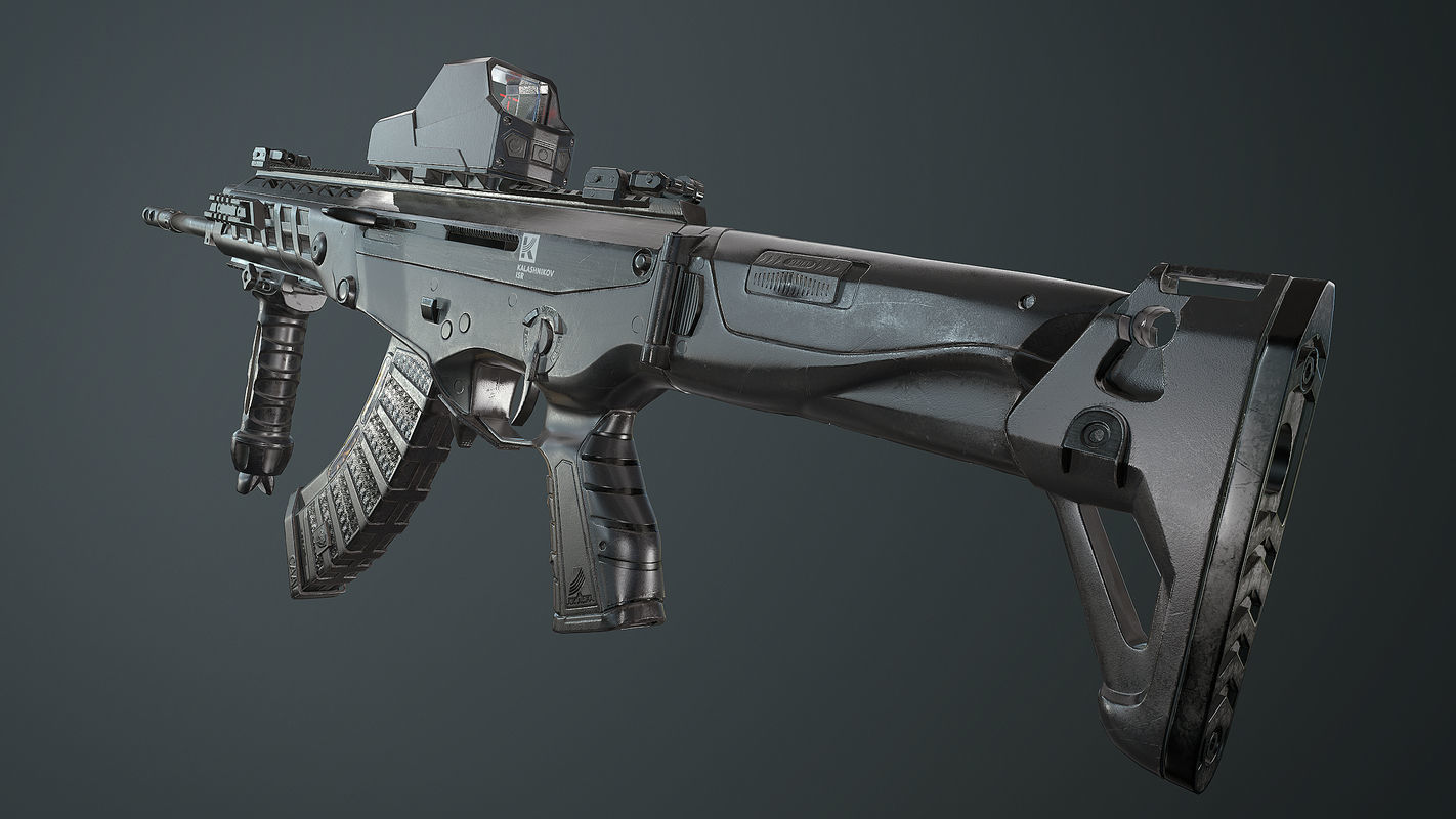 3D model AK ALFA VR / AR / low-poly | CGTrader