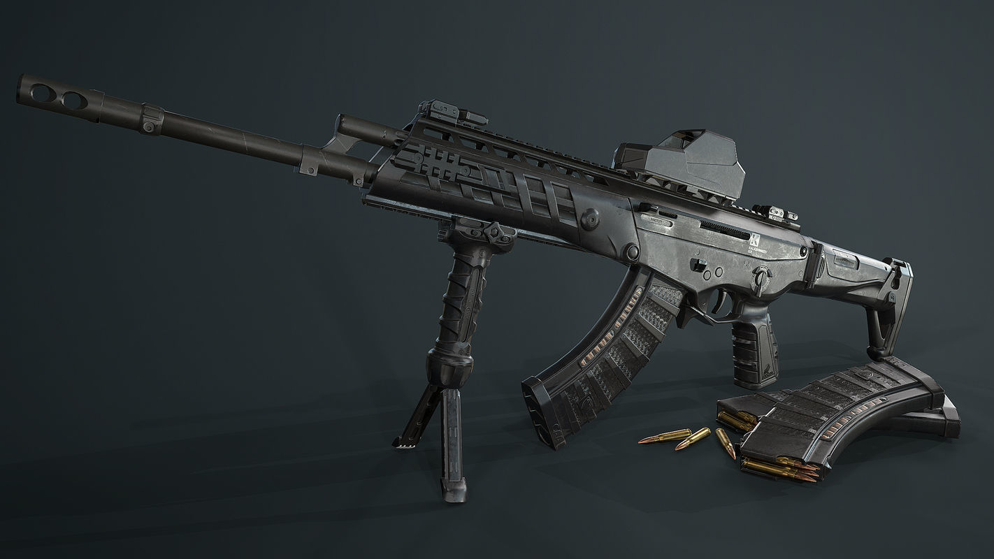 3D model AK ALFA VR / AR / low-poly | CGTrader