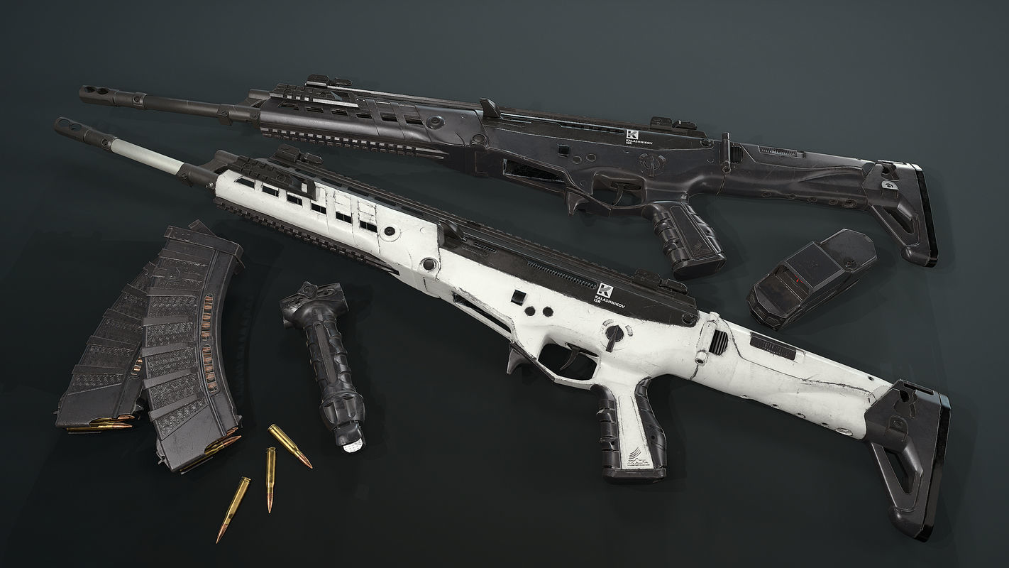3D model AK ALFA VR / AR / low-poly | CGTrader